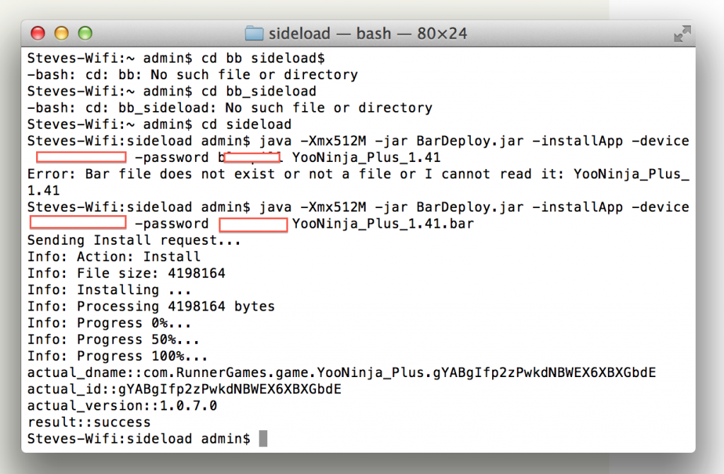 How to sideload Android apps onto BlackBerry 10 with a Mac - Gearburn