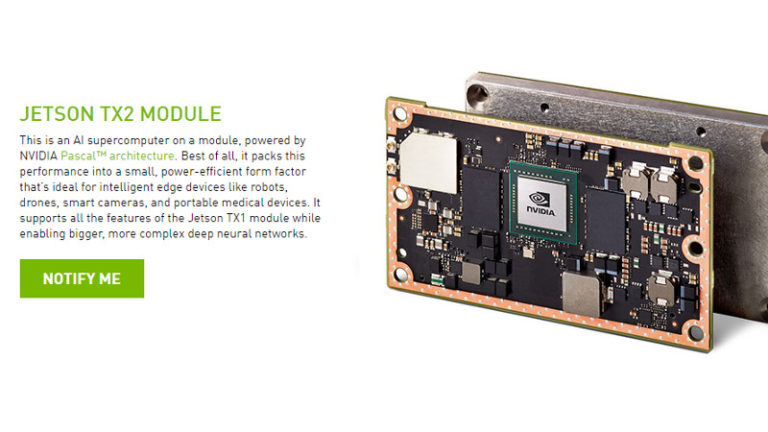 Nvidia launches beefy Jetson TX2 credit-card computer - Gearburn