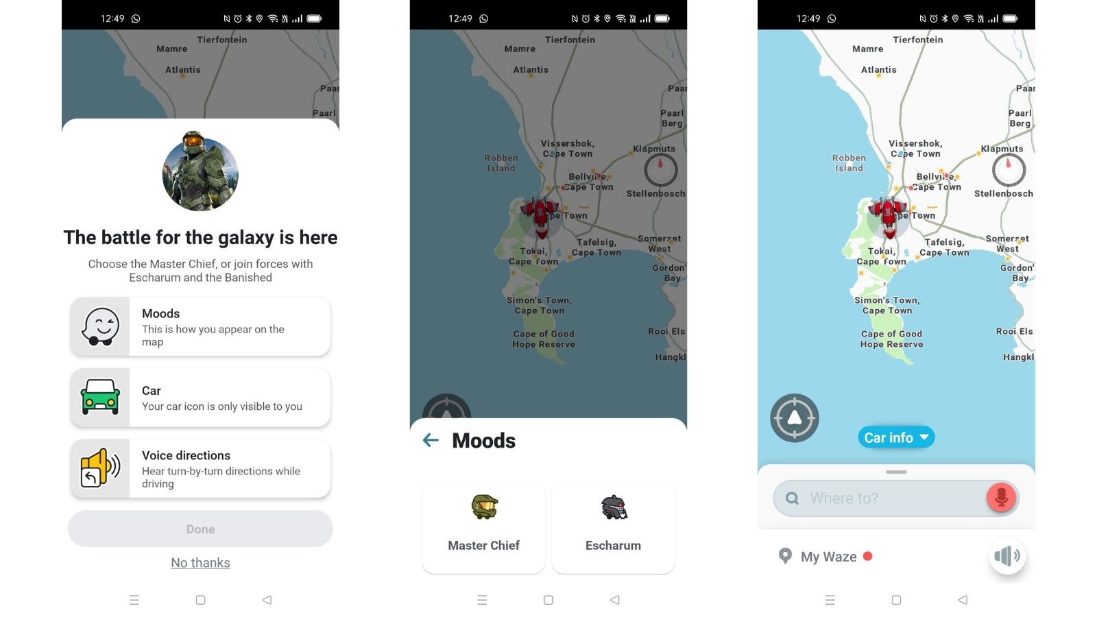 Halo Infinite voices, vehicles, and characters come to Waze - Gearburn